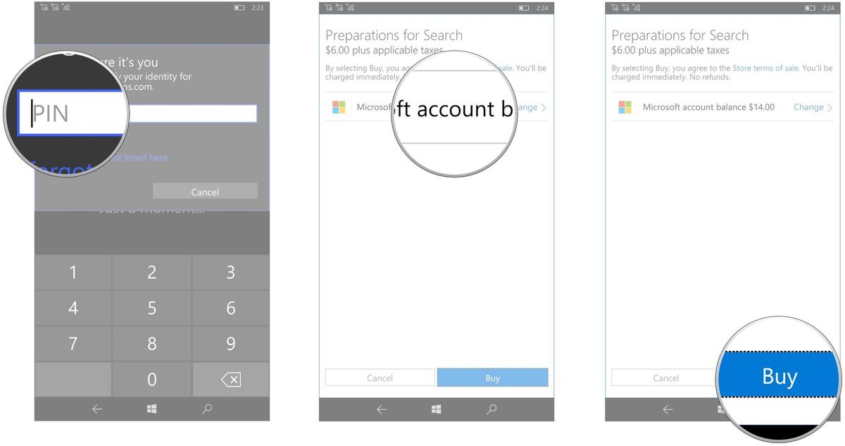 How to buy and read e-books in Windows 10 Mobile Creators Update ...