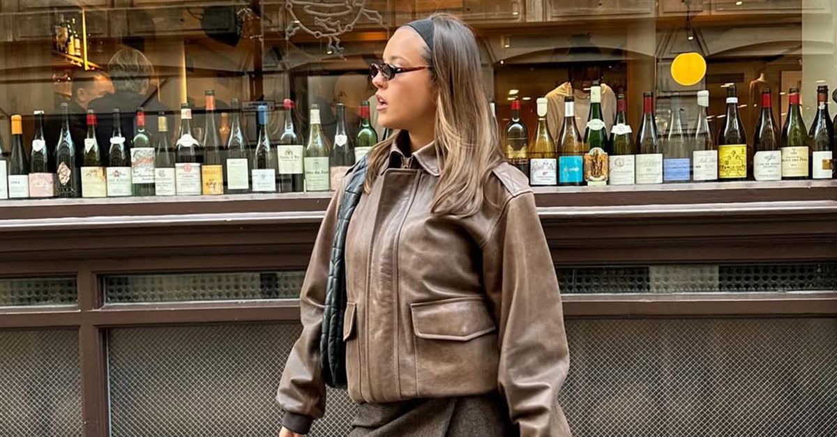 5 Chic and Trendy Bomber-Jacket Outfits We’re Seeing This Season | Who ...