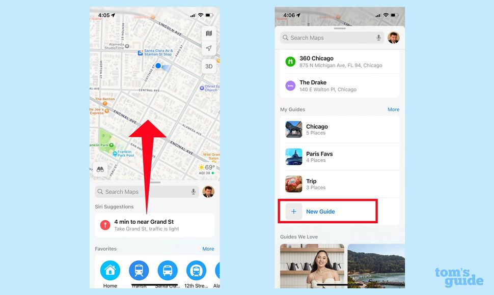 How to create your own guides in Apple Maps | Tom's Guide
