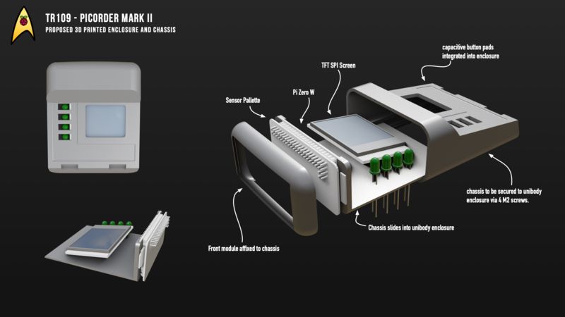 Raspberry Pi Tricorder Works and Looks Just Like a Star Trek Prop | Tom ...