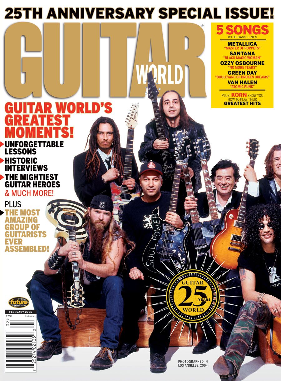 Photo Gallery: Guitar World Magazine Covers Throughout the Years — 2005 ...