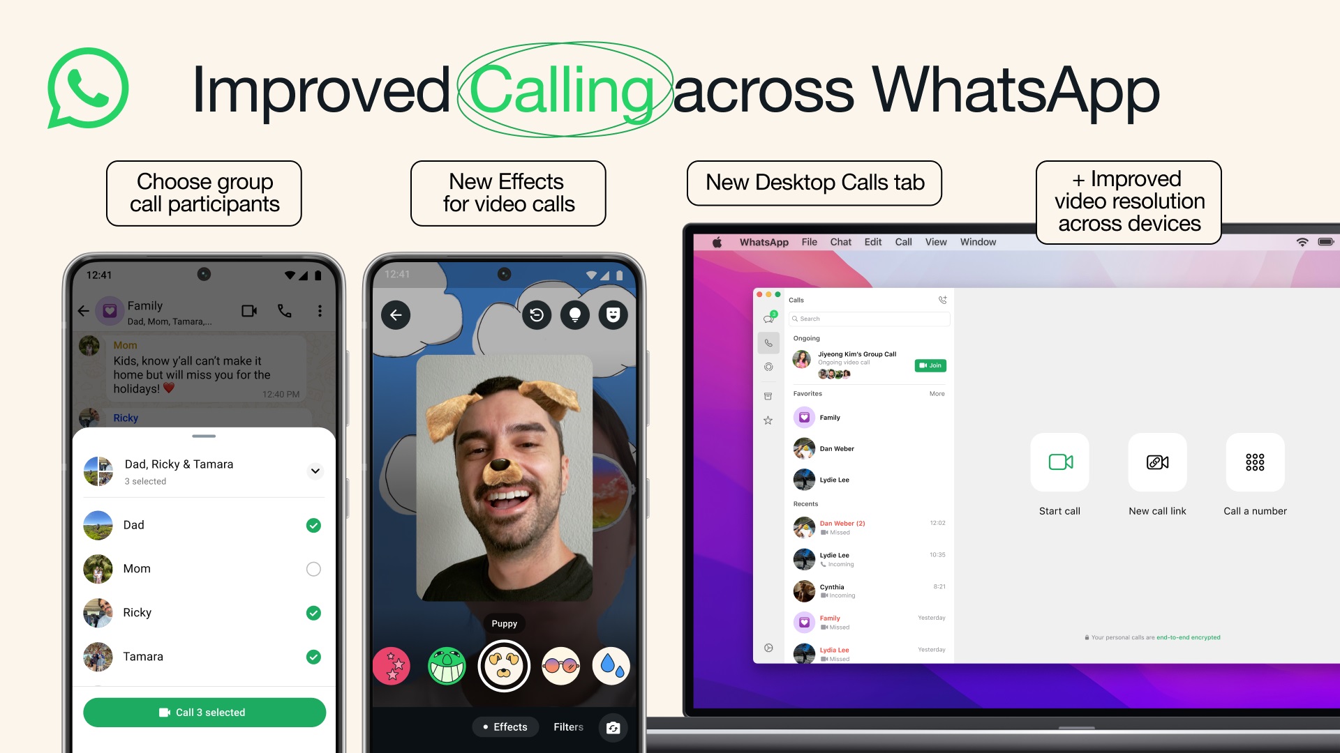 WhatsApp Upgrades Its Voice And Video Calling With Better Quality And