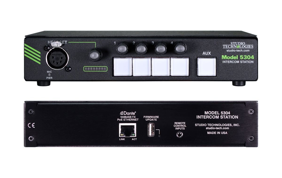 Studio Technologies to Debut Dante- Compatible Intercom Station at 2022 ...