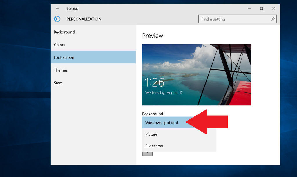 How to enable Windows spotlight in Windows 10 to keep your lock screen ...