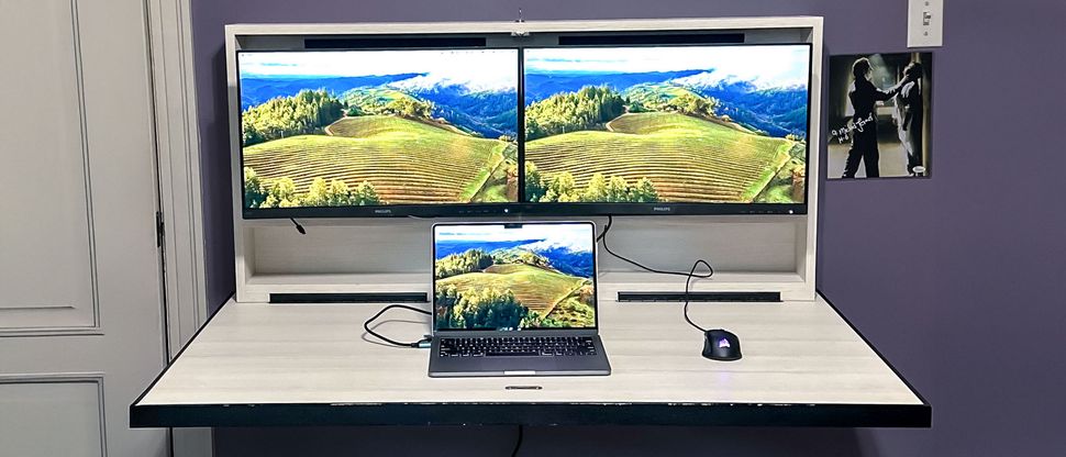 DropTop Duo 24 review — the pinnacle of folding desks | Tom's Guide