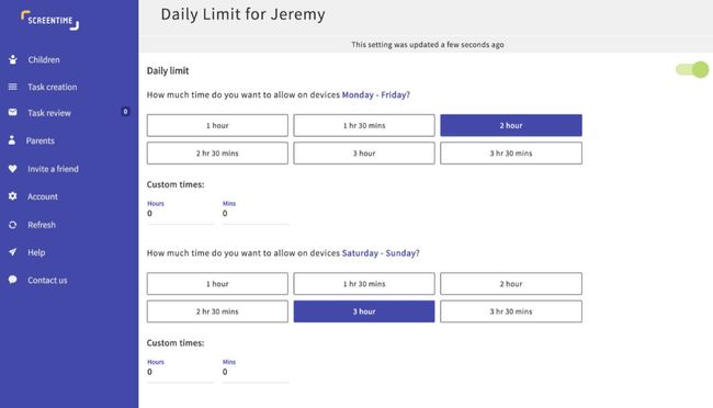 Screen Time parental-control app review | Tom's Guide