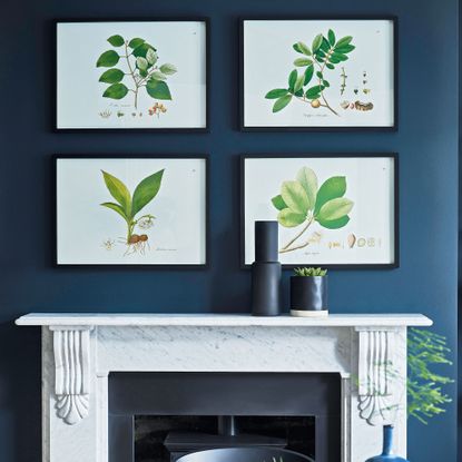 10 ideas for above fireplace decor - how to style up that free space on ...