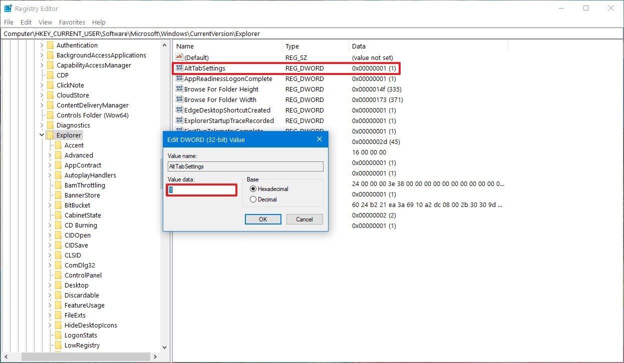 How to bring back the old 'Alt + Tab' experience on Windows 10 ...