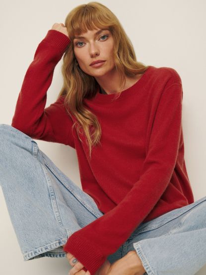 The Best Red Jumpers and Cardigans to Shop for Winter | Who What Wear