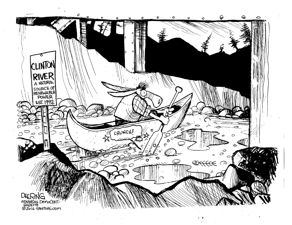 Political Cartoon U.S. Clinton 2016 | The Week