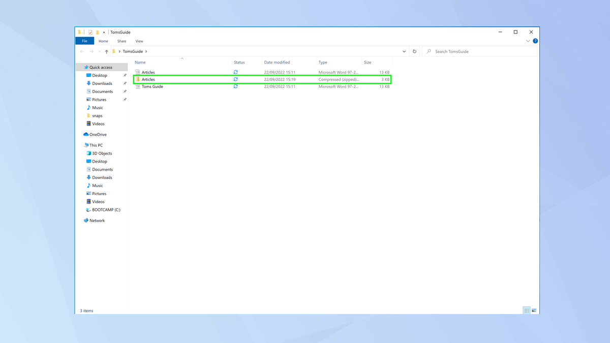 How to zip a file | Tom's Guide