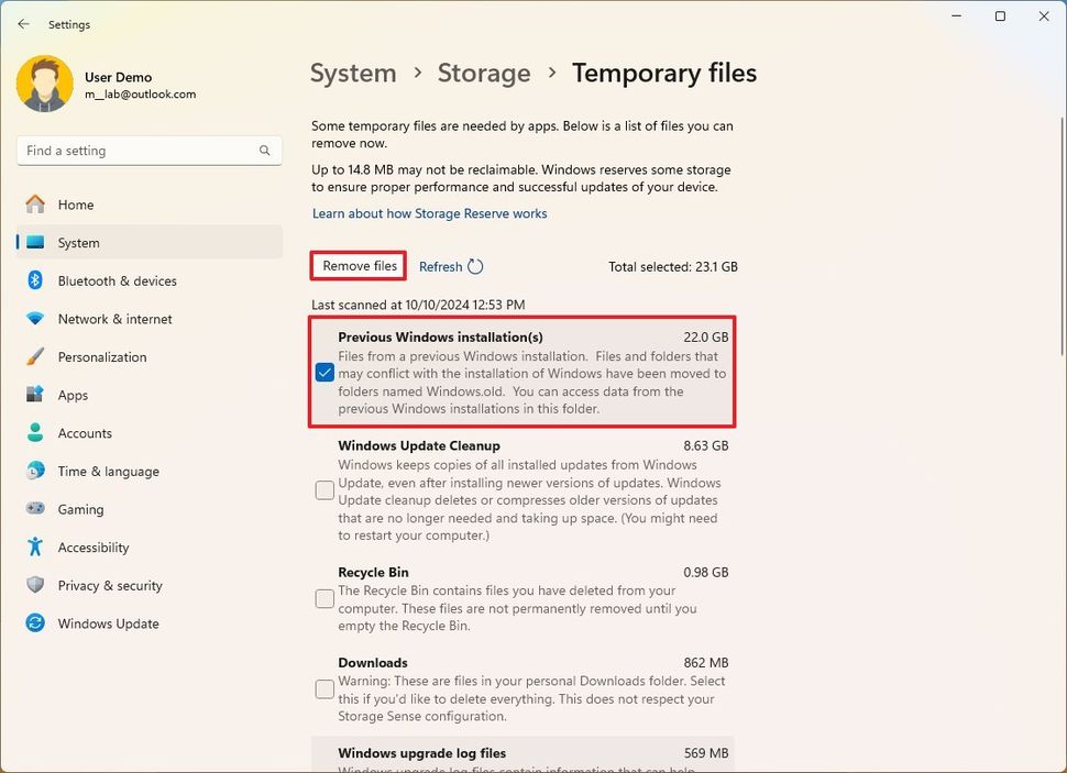 How to reclaim space after upgrading to Windows 11 2024 Update (version 24H2) | Windows Central
