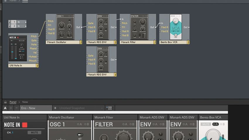How to create a modular lead line using Reaktor Blocks | MusicRadar