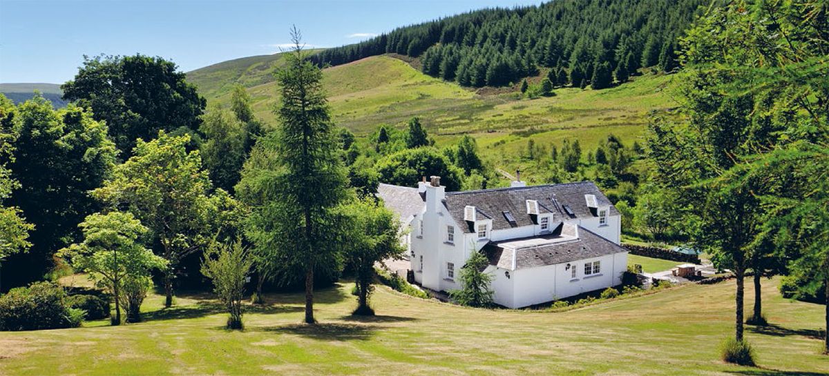 A majestic estate with 1,500 acres of rolling Scottish countryside and ...