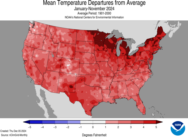 Fall 2024 was Earth's warmest autumn ever | Space