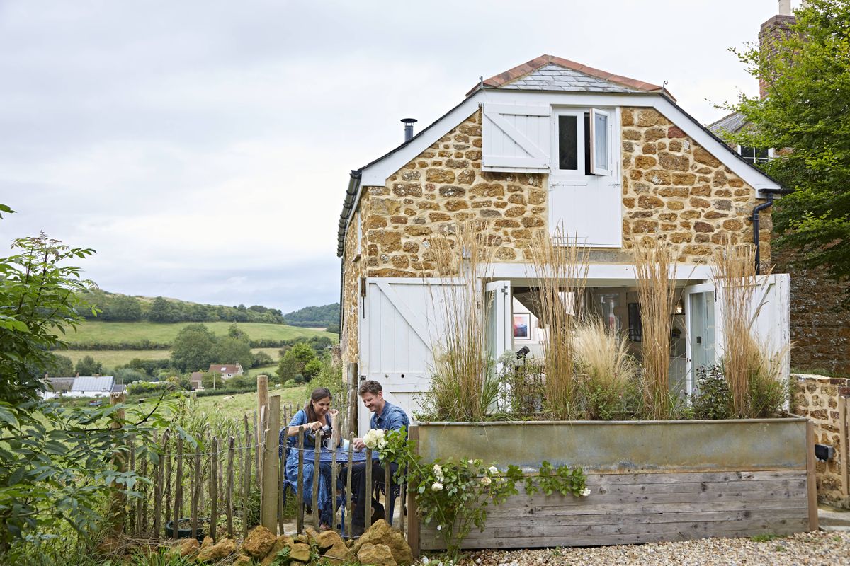 Discover how this old garage has been converted into a cosy holiday let ...