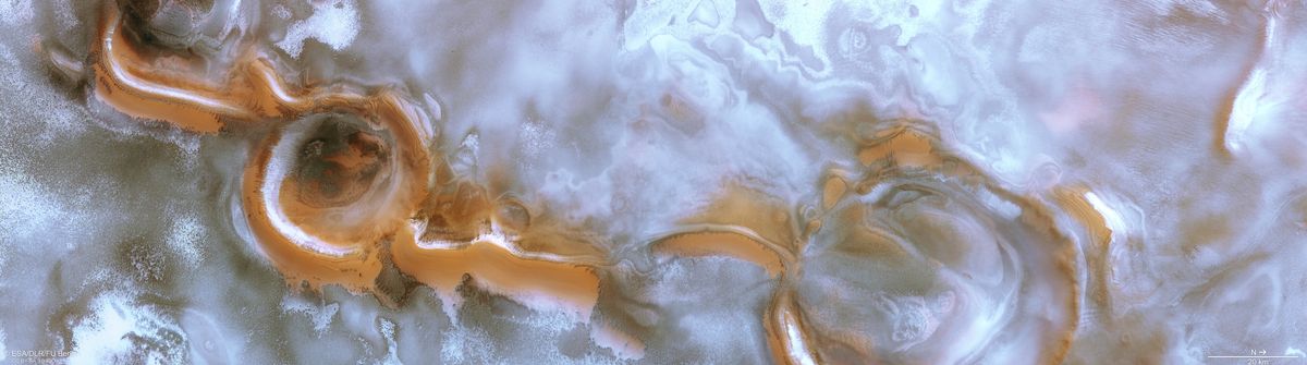 Mars is a 'winter wonderland' in this frosty photo | Space