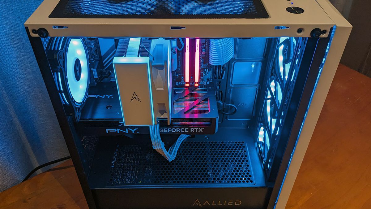 Allied Patriot-A Gaming PC Review | PC Gamer