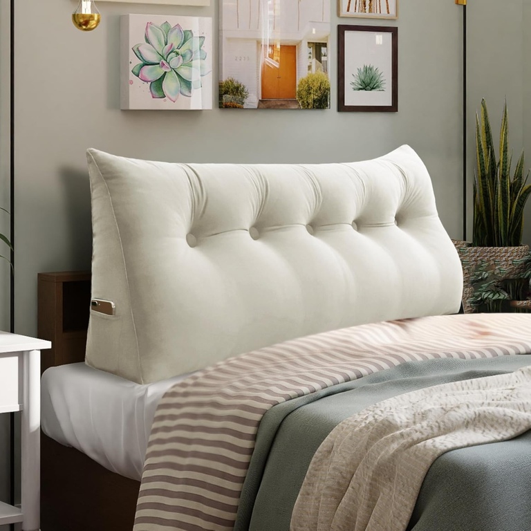 Find Out Why Everyone's Buying This "Wedge" Reading Pillow