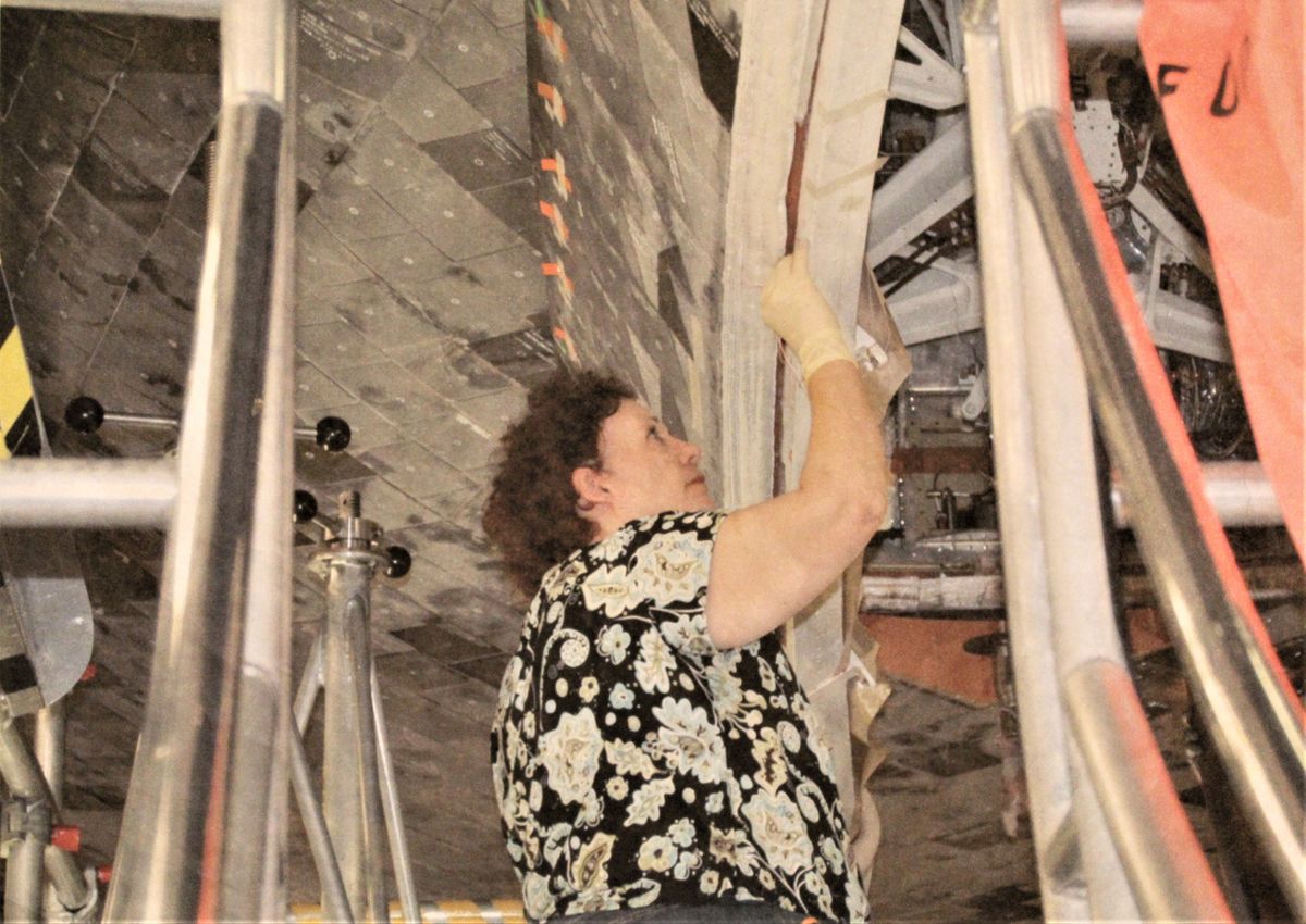 'Sew Sister' Jean Wright shares her NASA space shuttle experience with ...