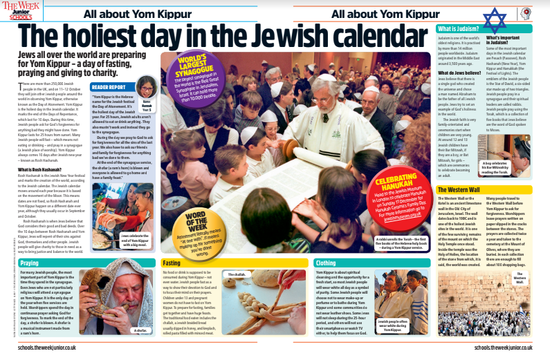 Yom Kippur | The Week Junior