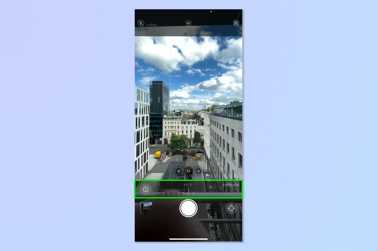 How to adjust camera exposure on iPhone | Tom's Guide