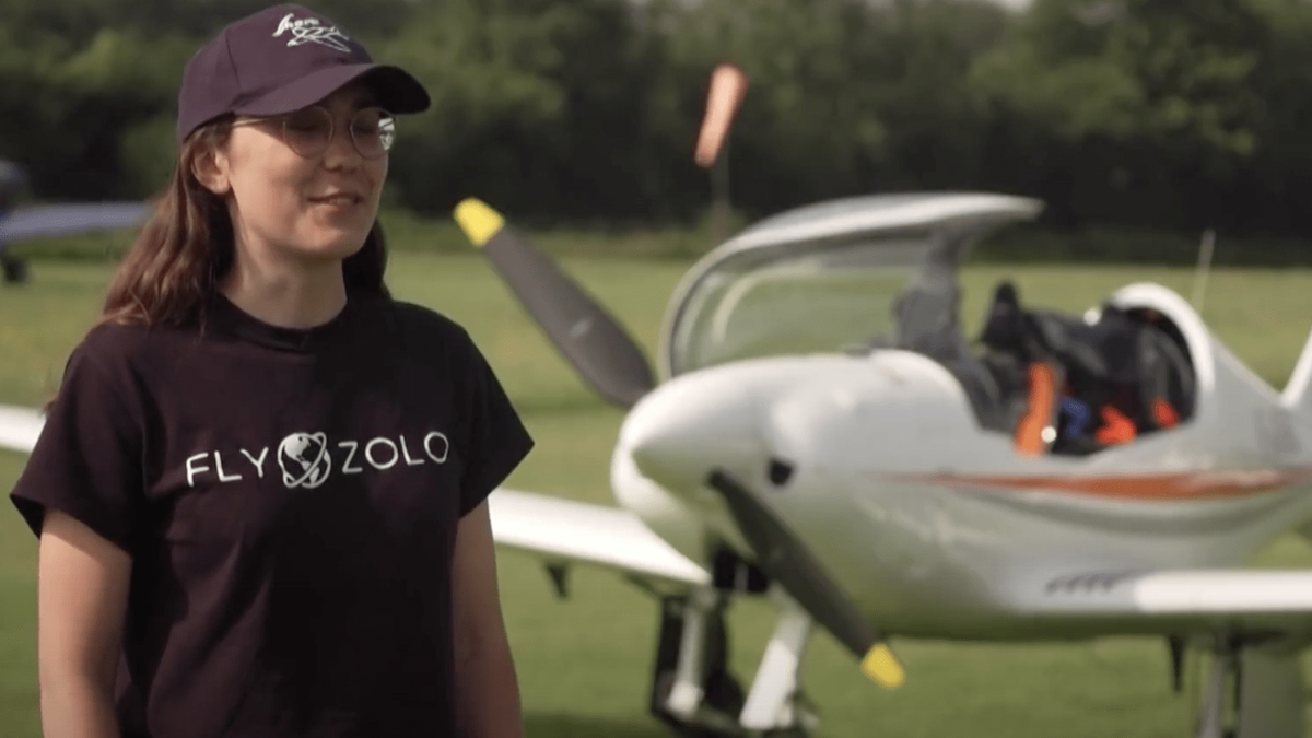This teen pilot wants to be the youngest woman to fly solo around the ...