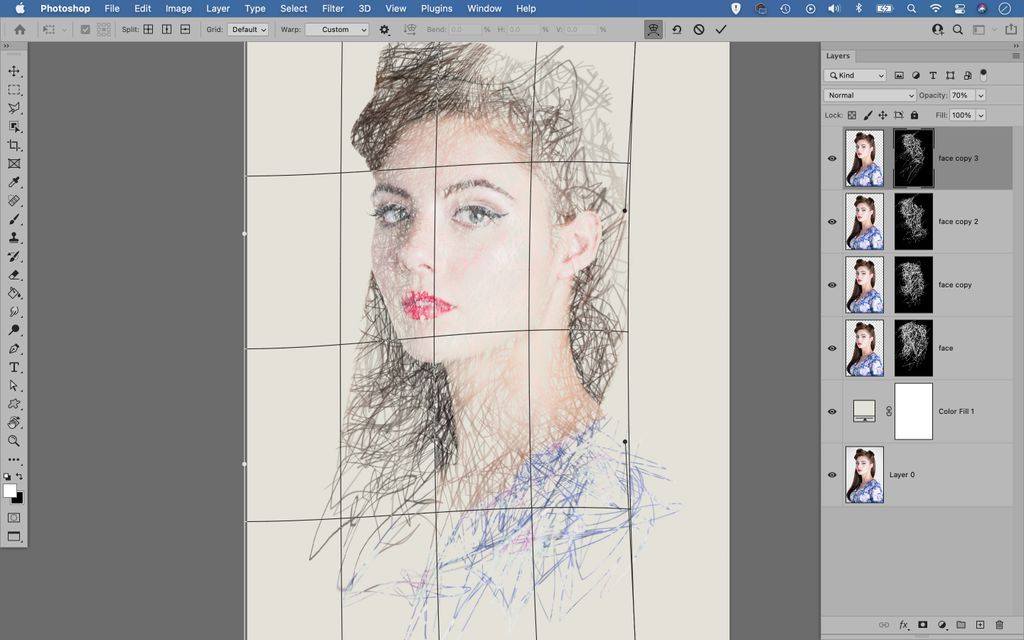 Create brilliant scribble art paintings from your photographs in ...