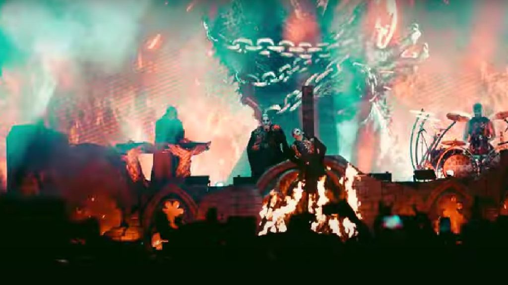 Watch Powerwolf burn keyboardist Falk Maria Schlegel at the stake | Louder