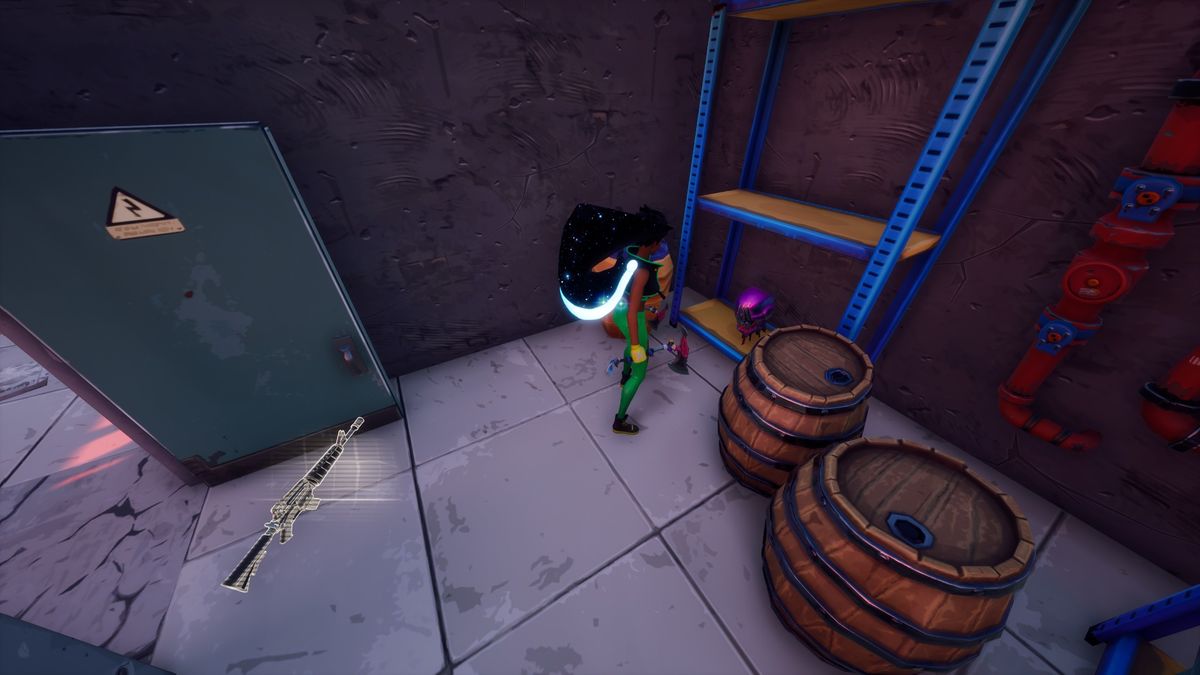 Where to find the Fortnite Sentinel Head at Dirty Docks | PC Gamer