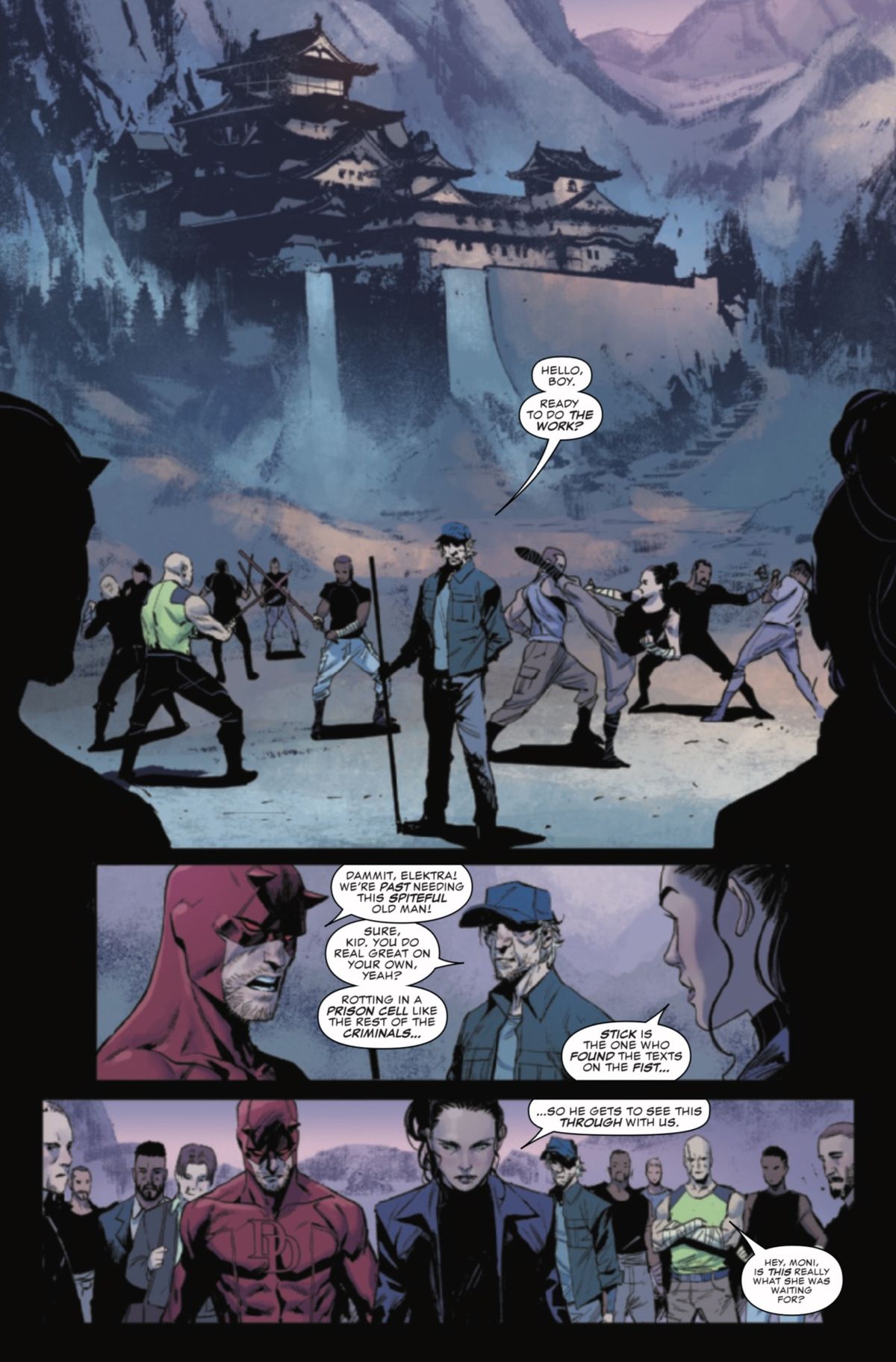 Matt Murdock and Elektra celebrate their knockdown, dragout wedding in ...