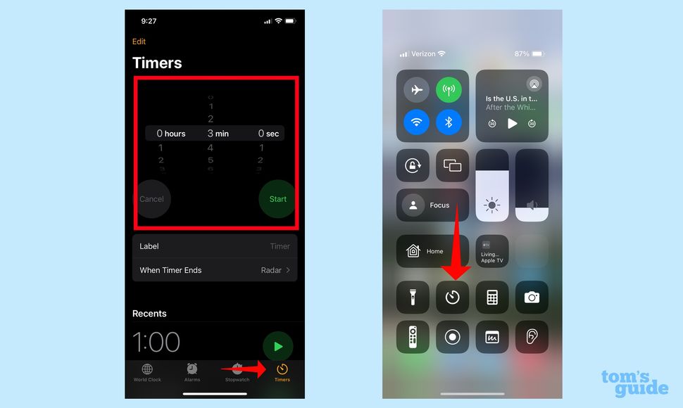 iOS 17 adds support for multiple timers — here's how to do it | Tom's Guide