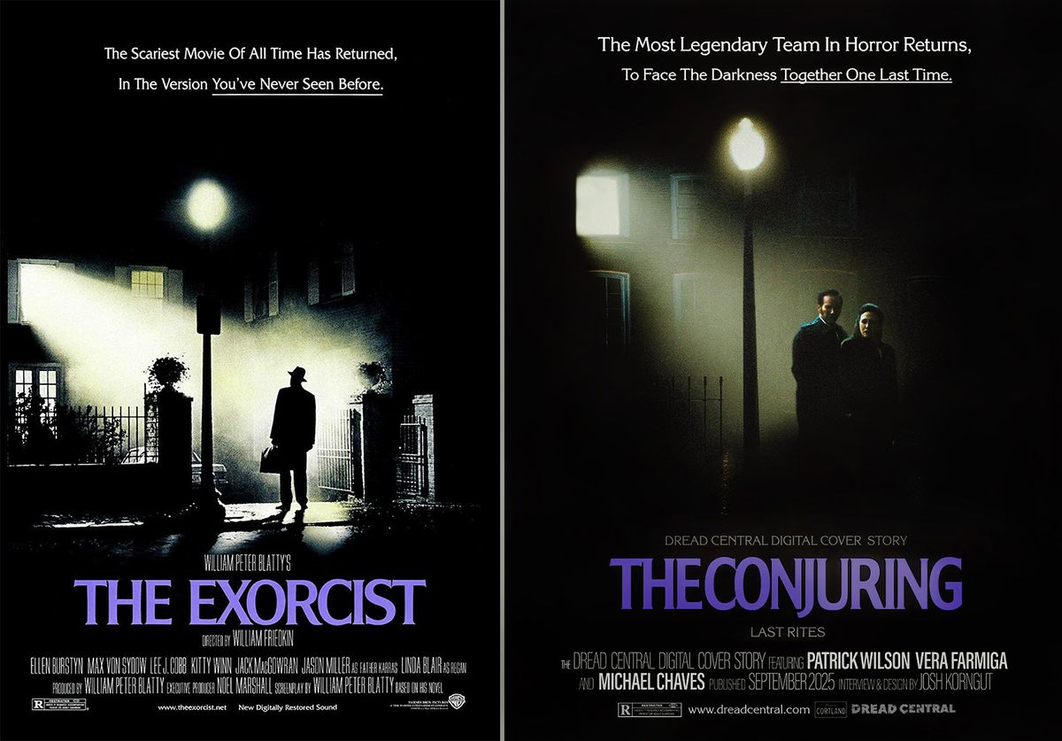 The new Conjuring: Last Rites poster is the perfect homage to a horror ...
