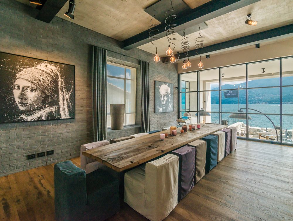 Explore A James Bond Worthy Converted Shipyard On Lake Como