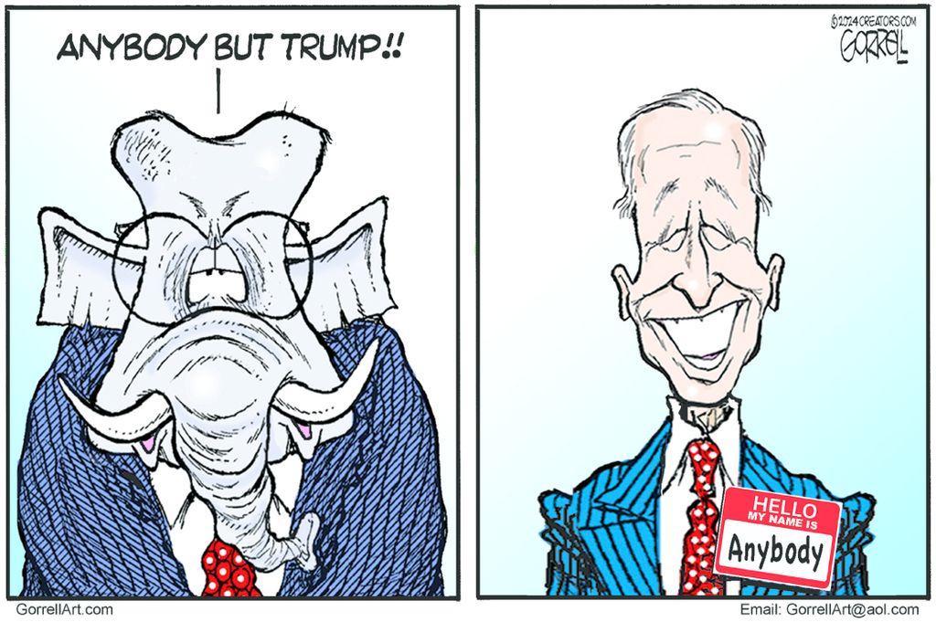 Today's political cartoons - April 1, 2024 | The Week