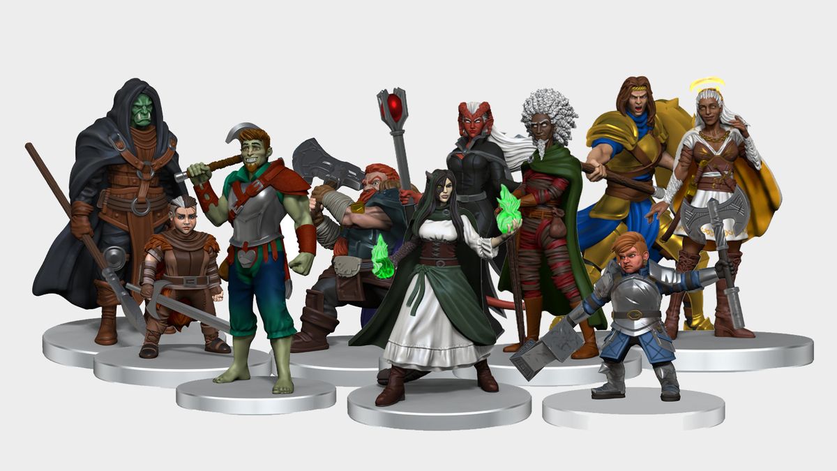 New Critical Role miniatures include the show's biggest villains ...
