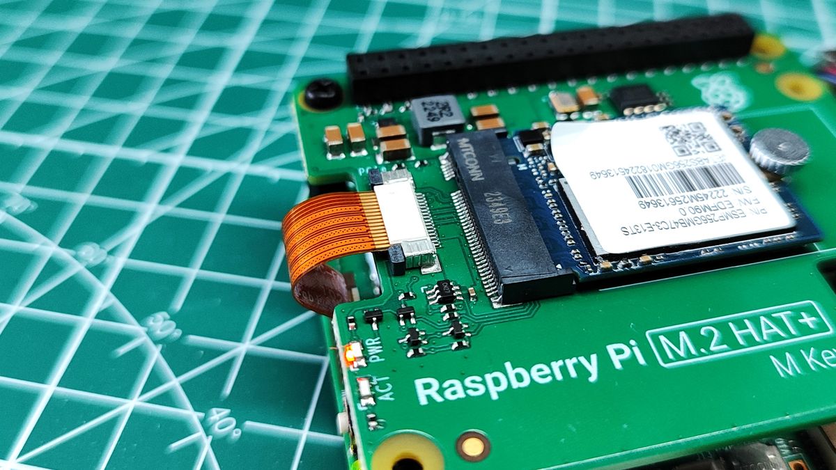 Raspberry Pi M.2 HAT+ Review: Low-cost, high-speed | Tom's Hardware