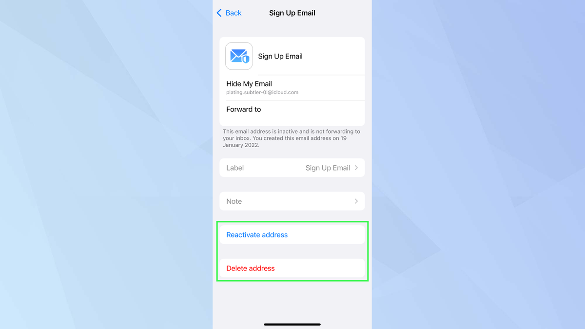 How to use Hide My Email in iOS 15 | Tom's Guide