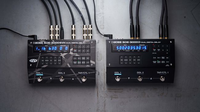 Boss unveils two digital delay pedals based on the classic Roland SDE ...