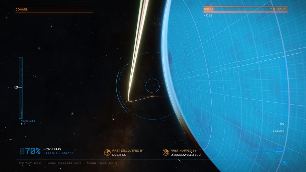 I'm really into probing planets in Elite Dangerous | PC Gamer