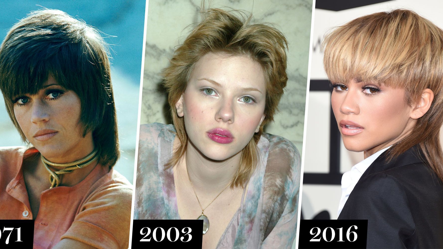 Women with Mullets - Celebrities with Mullets History | Marie Claire