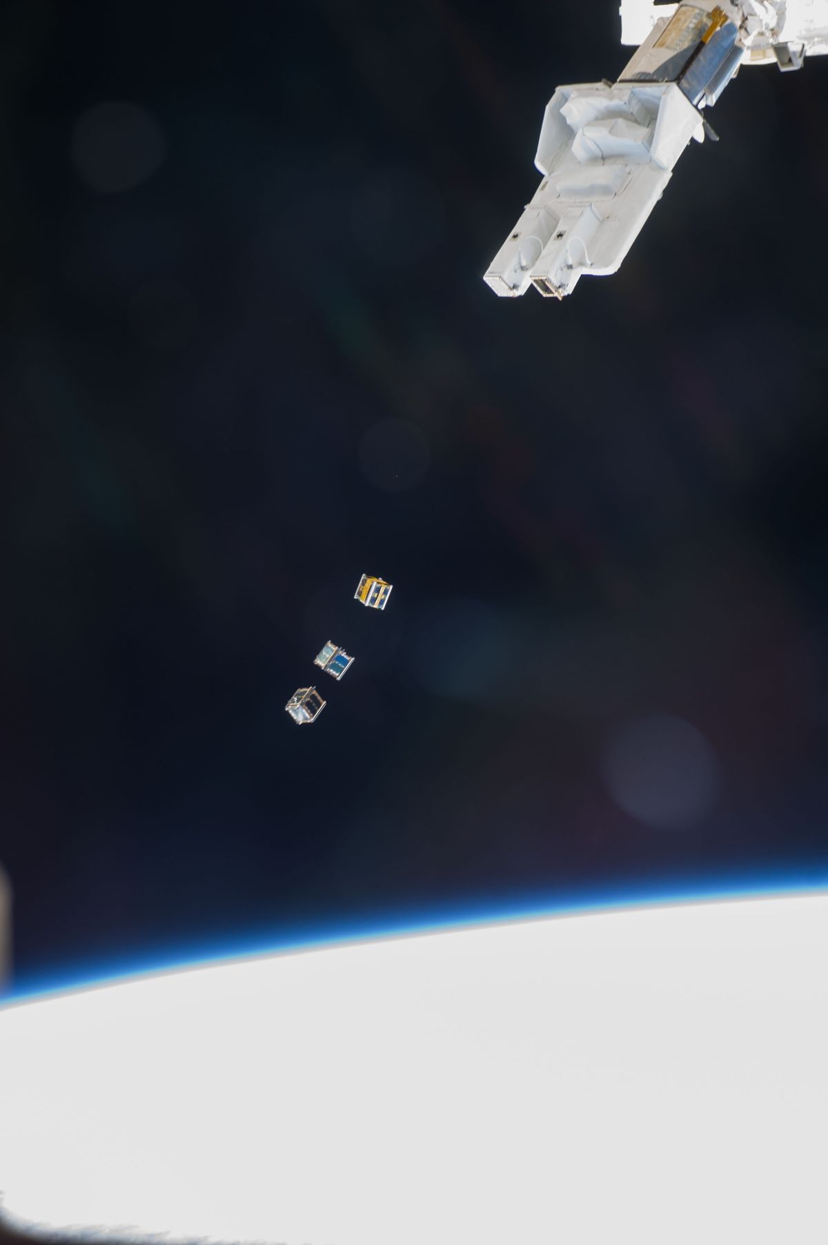 Tiny Cubesat Satellites Launch From Space Station (Photos) | Space
