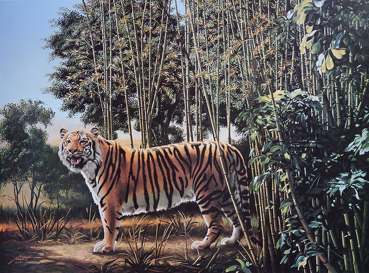We're still loving the hidden tiger in this perplexing optical illusion ...