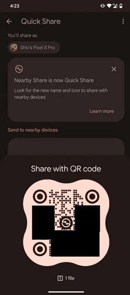 Android's Quick Share tipped to gain useful, faster sharing option ...