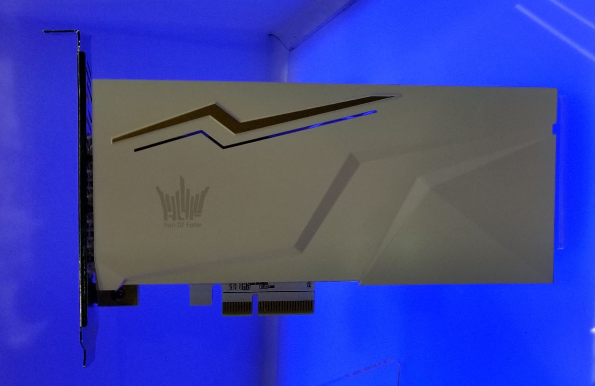 Galax Hall Of Fame NVMe SSD With Phison E12 Spotted | Tom's Hardware