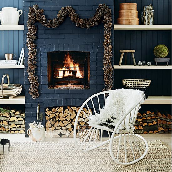 7 country style fireplaces to warm-up your interior this winter | Ideal ...