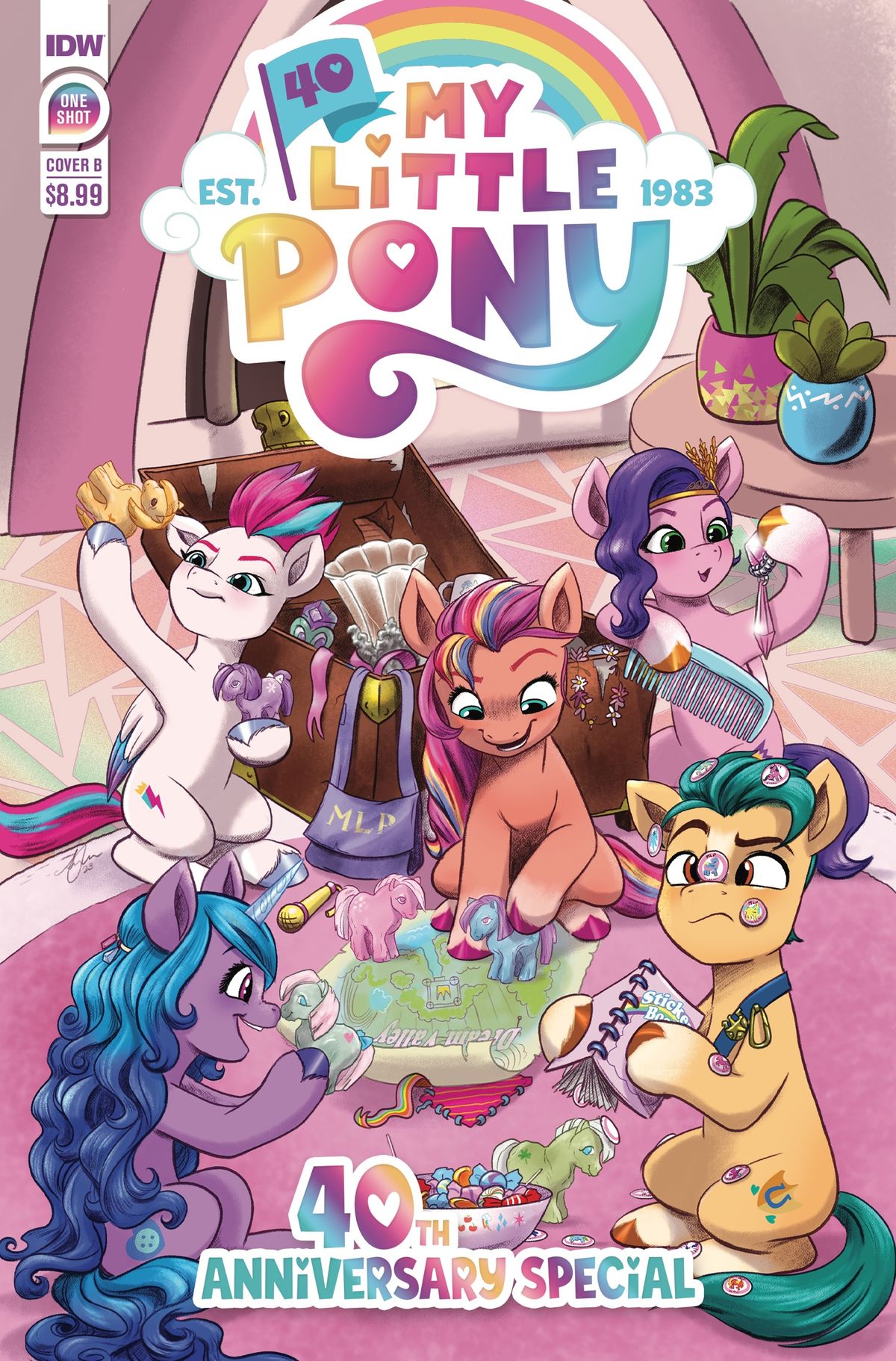 IDW celebrates 40 years of My Little Pony with 100-page special ...