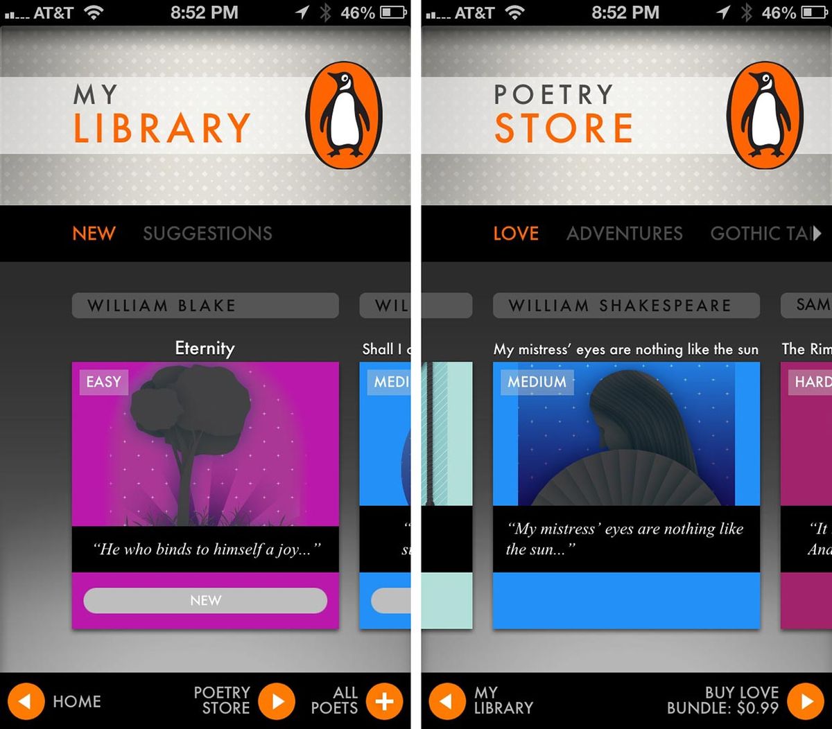 Poems By Heart for iPhone and iPad review: Have fun memorizing classic ...