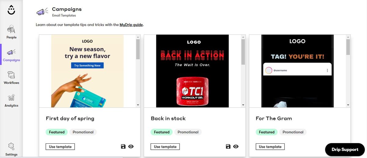 Drip email marketing software review | TechRadar