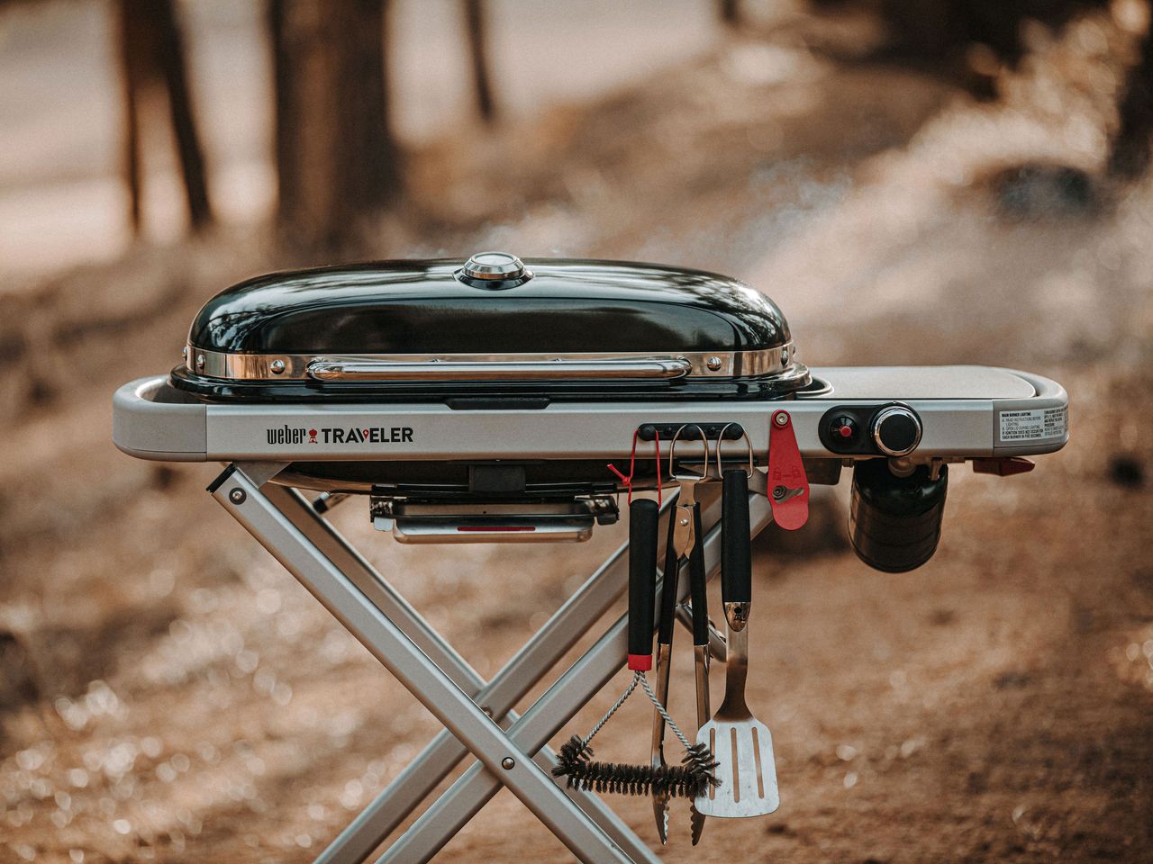 Weber Traveler gas barbecue review: a portable BBQ you can use at home ...